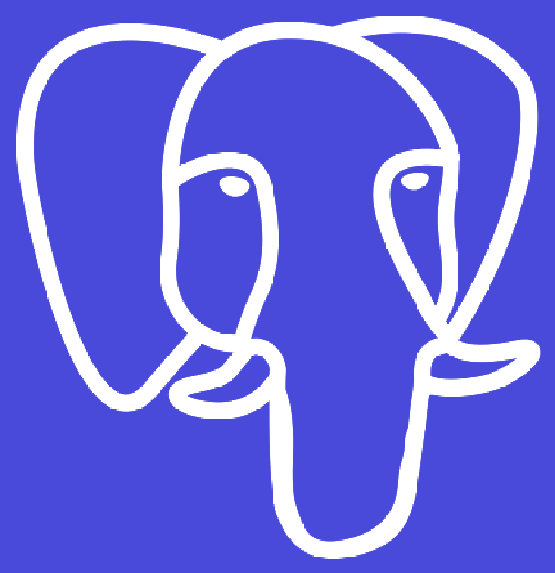 File PostgreSQL Logo 1color White Svg PostgreSQL Wiki